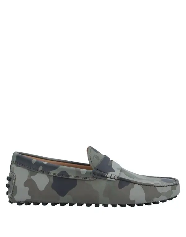 TOD'S Loafers Military Leather - Green