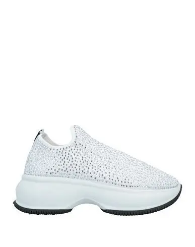 Hogan Low-top Appliqued Sneakers - White