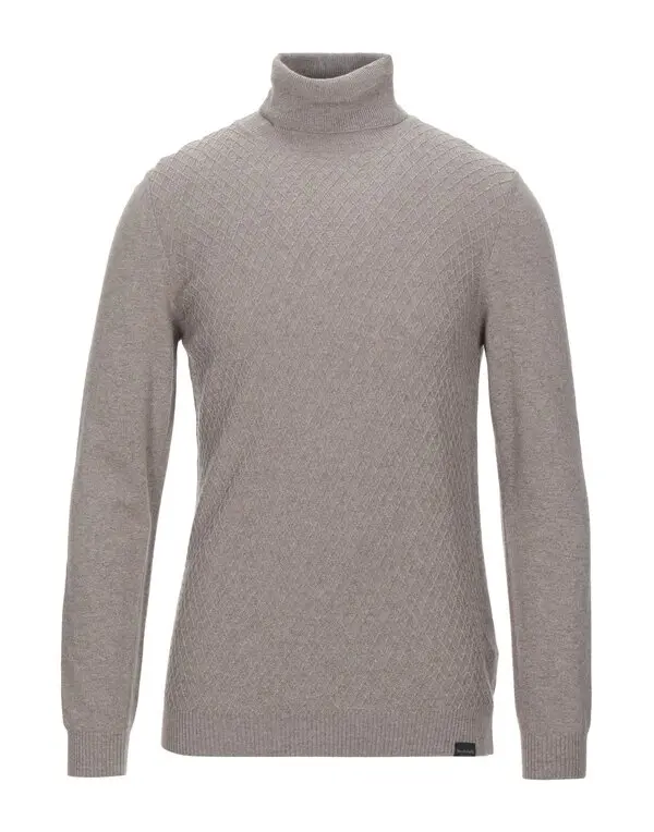 BROOKSFIELD Turtleneck Knit Top - Beige
