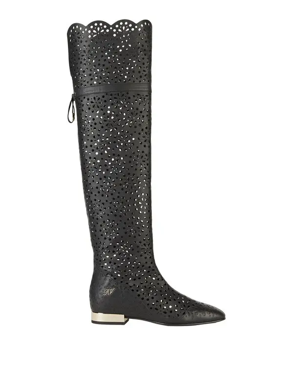 ROGER VIVIER Leather Over-the-knee Boots