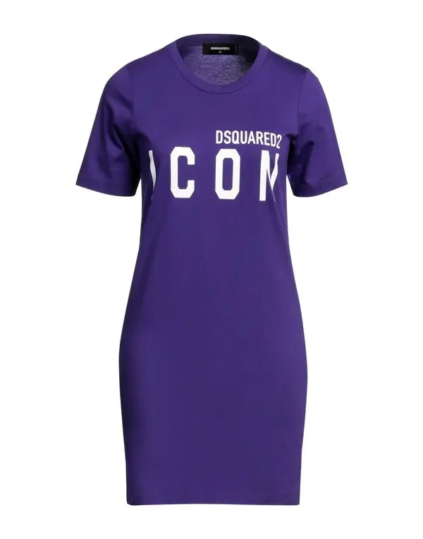Dsquared2 Icon Mini Dress - Purple