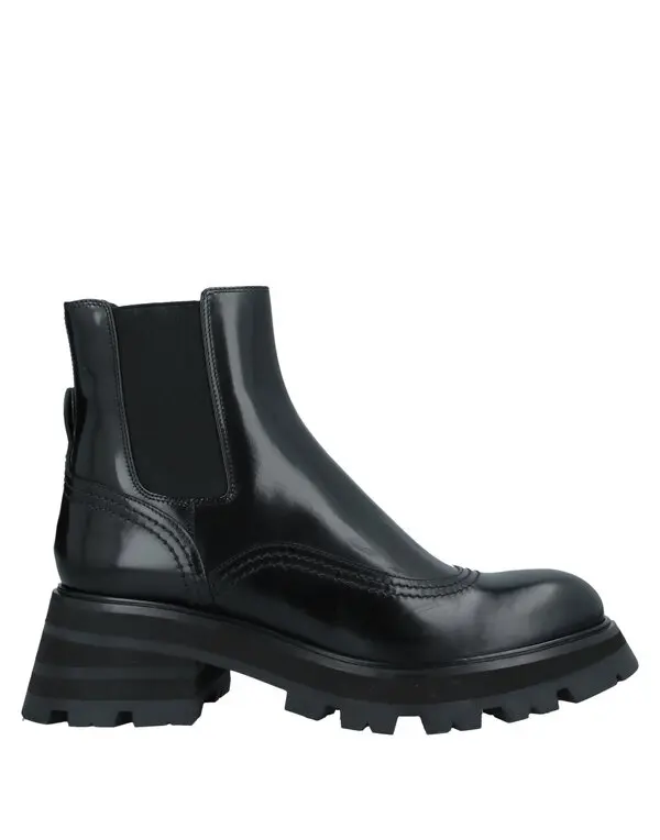 Alexander McQueen Ankle Boots Leather