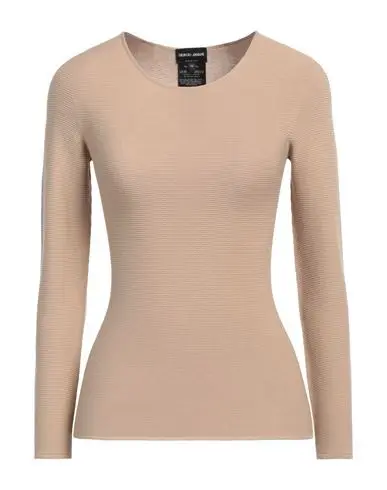 Giorgio Armani Sweater In Viscose And Polyester - Sand