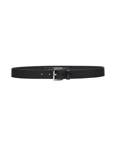 Neil Barrett Leather Belt - Black