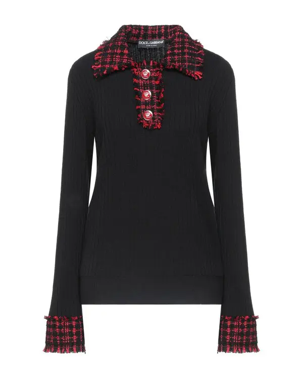 Dolce & Gabbana Sweater Size Virgin Wool, Alpaca Wool, Wool, Polyamide