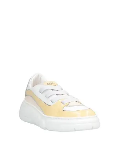 Agl Leather Sneakers - Yellow