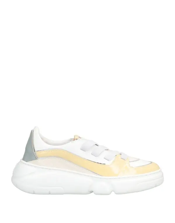 Agl Leather Sneakers - Yellow