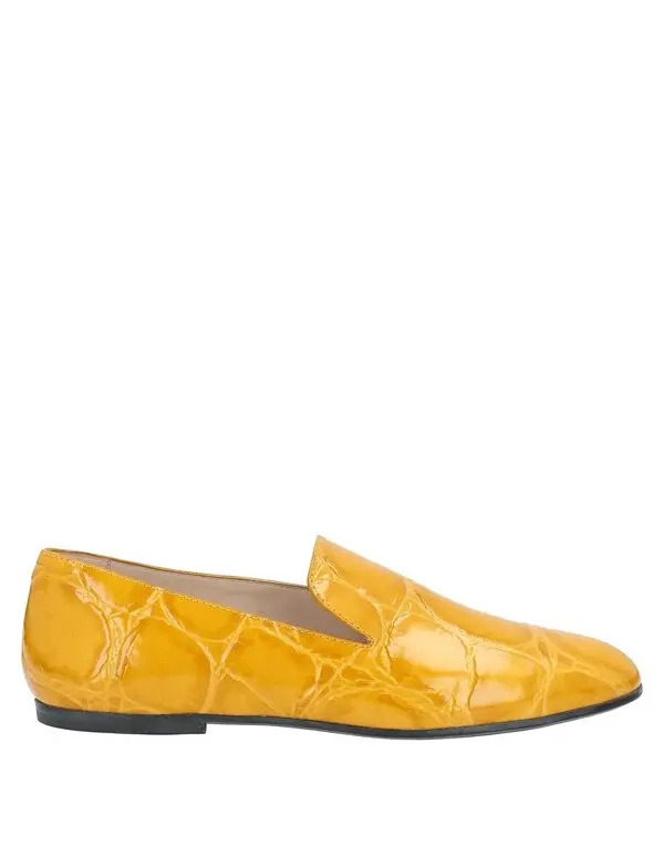 TOD'S Calfskin Loafers - Ocher