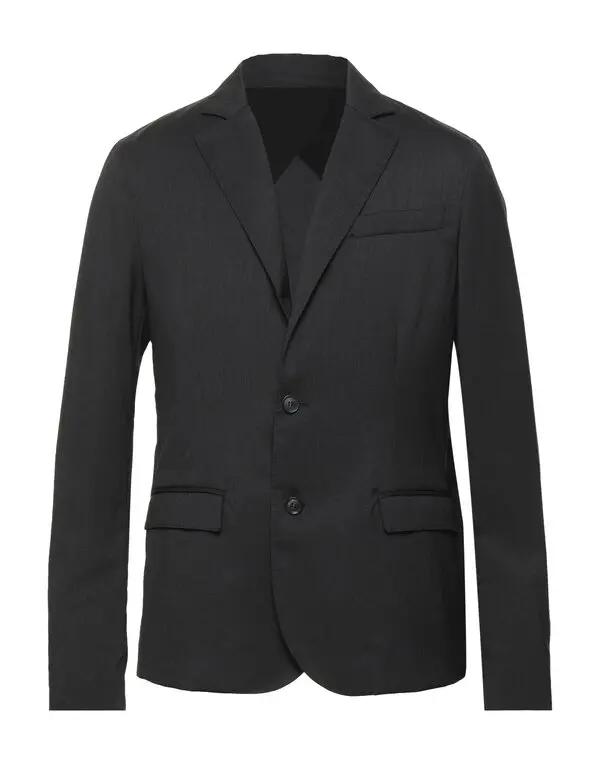 TRUSSARDI Blazer In Virgin Wool And Elastane - Steel Grey