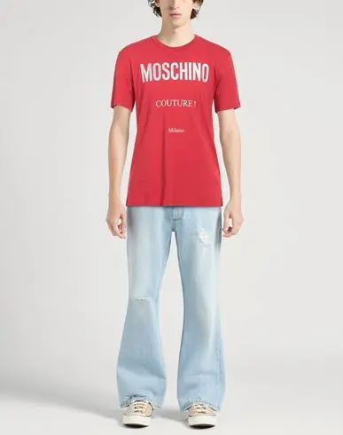 Moschino Couture T-shirt Pastel Size Cotton - Red