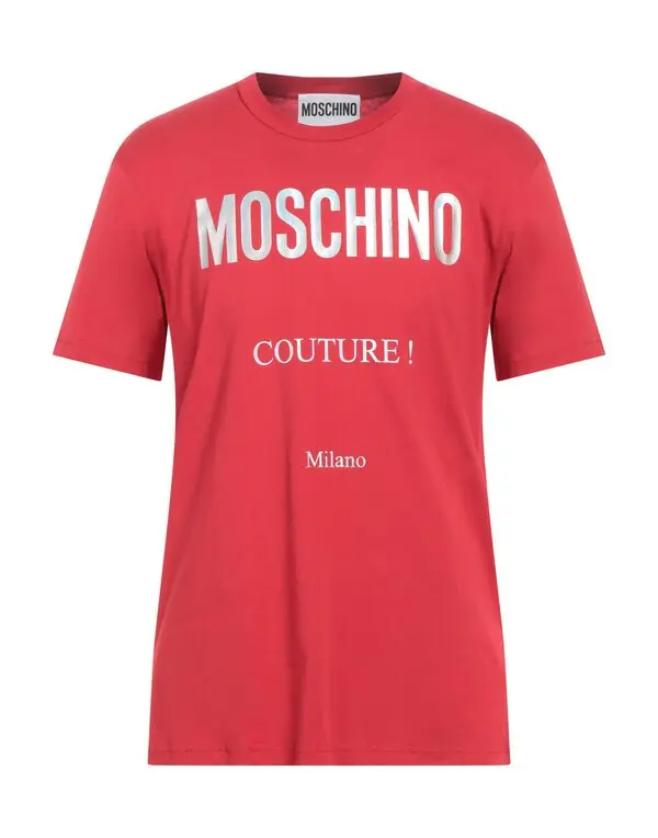 Moschino Couture T-shirt Pastel Size Cotton - Red