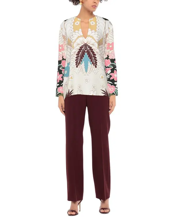 Valentino Garavani Silk V-neck Blouse