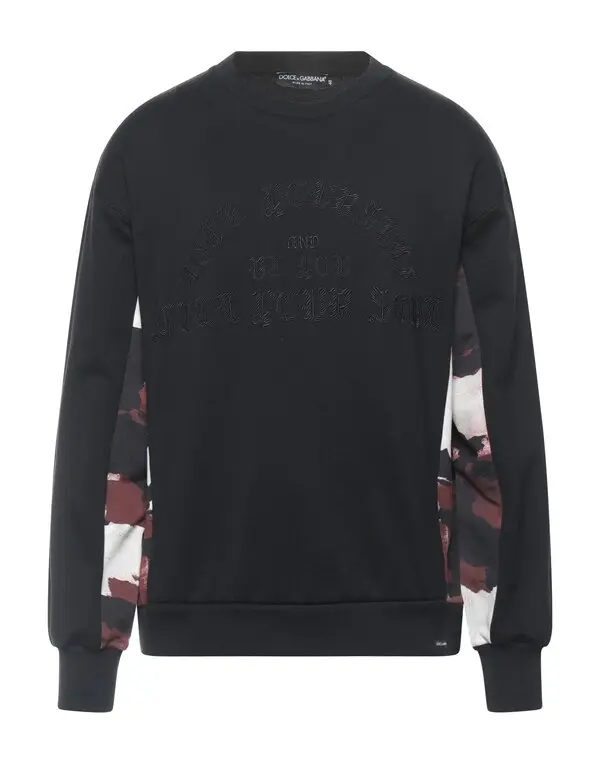 Dolce & Gabbana Camouflage-print Embroidered Sweatshirt
