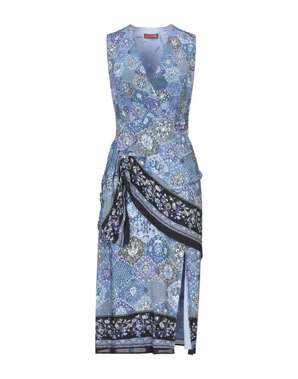 Altuzarra Floral-print Crepe Midi Dress - Blue