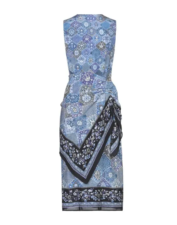 Altuzarra Floral-print Crepe Midi Dress - Blue
