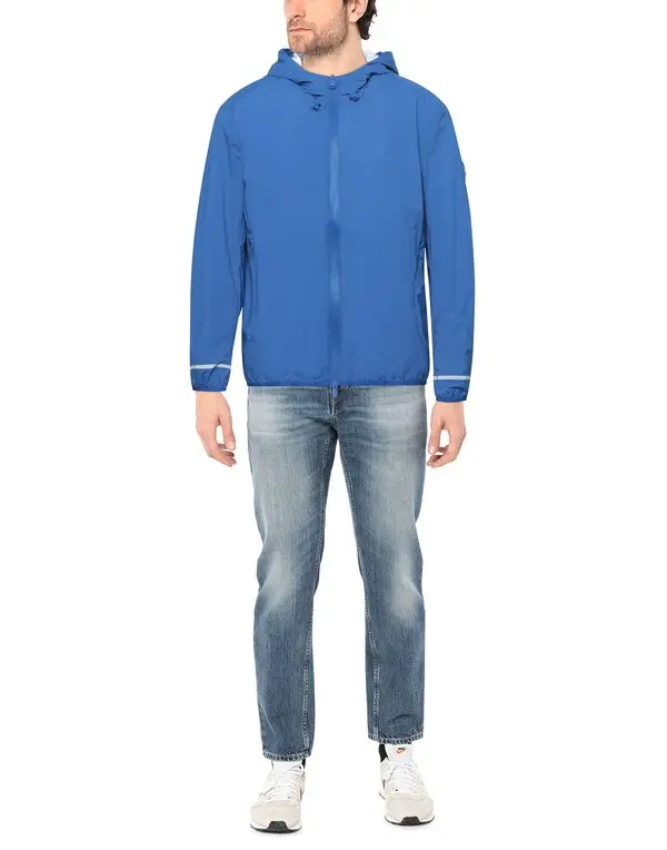 HARMONT & BLAINE Nylon And Elastane Hooded Jacket - Blue