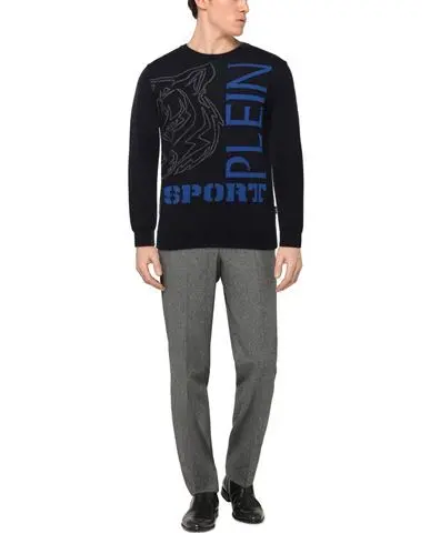PLEIN SPORT Merino Wool Sweater - Blue