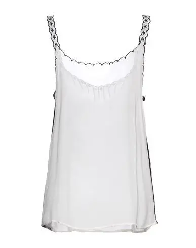 Pinko Viscose-blend Camisole With Lace Details