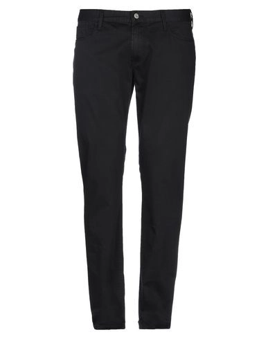 Emporio Armani Pants Size Cotton, Elastane - Black