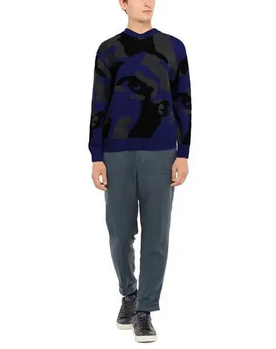 LES HOMMES Bright Virgin Wool Sweater
