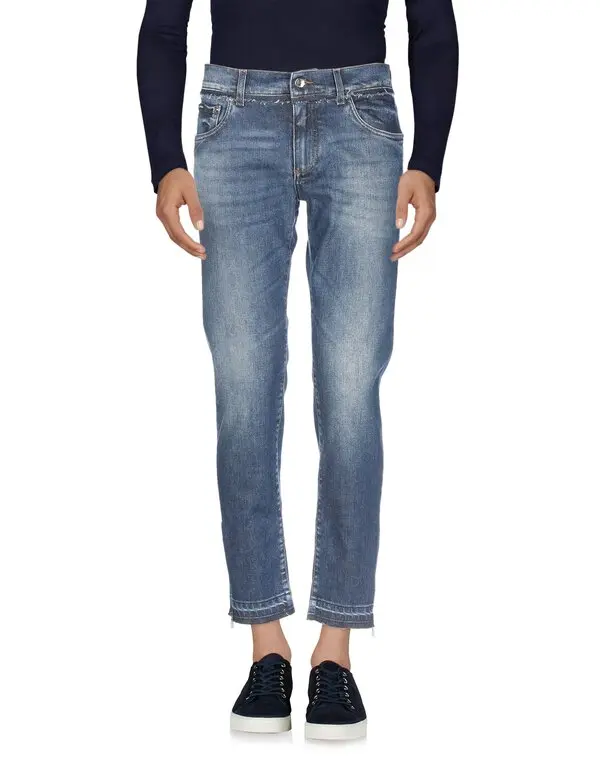 Dolce & Gabbana Cotton-blend Tapered Jeans