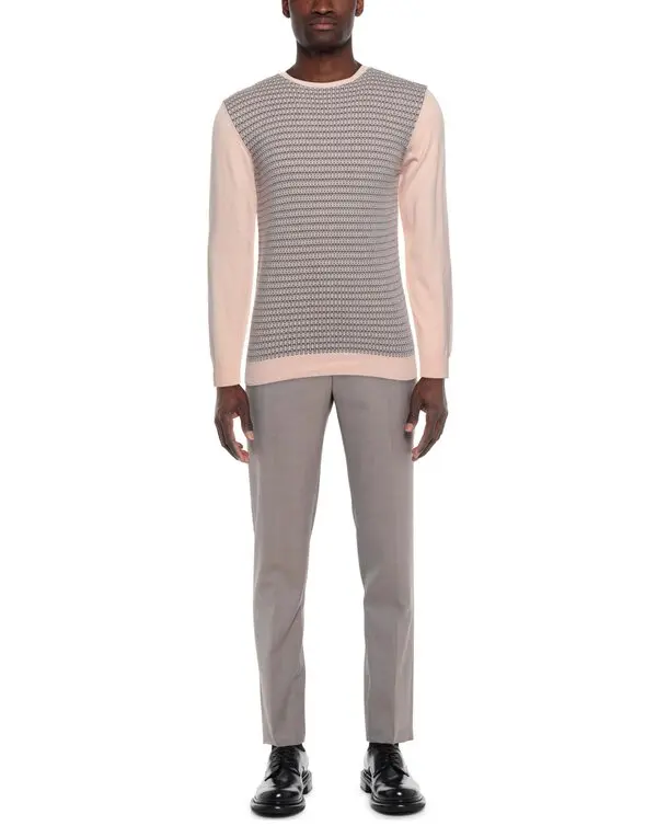 CC COLLECTION CORNELIANI Sweater In Cotton With Jacquard Pattern