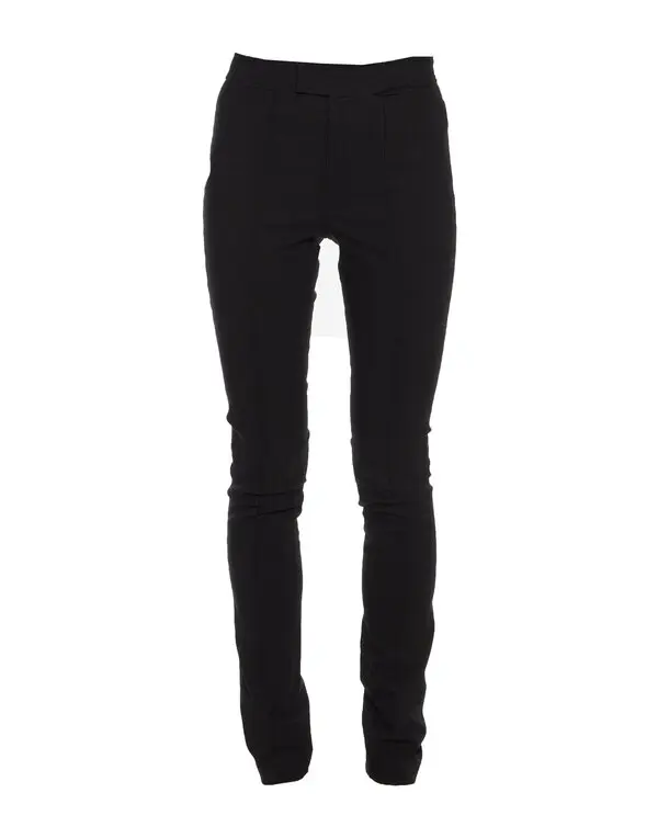 Isabel Marant High Waisted Slim Fit Pants - Black
