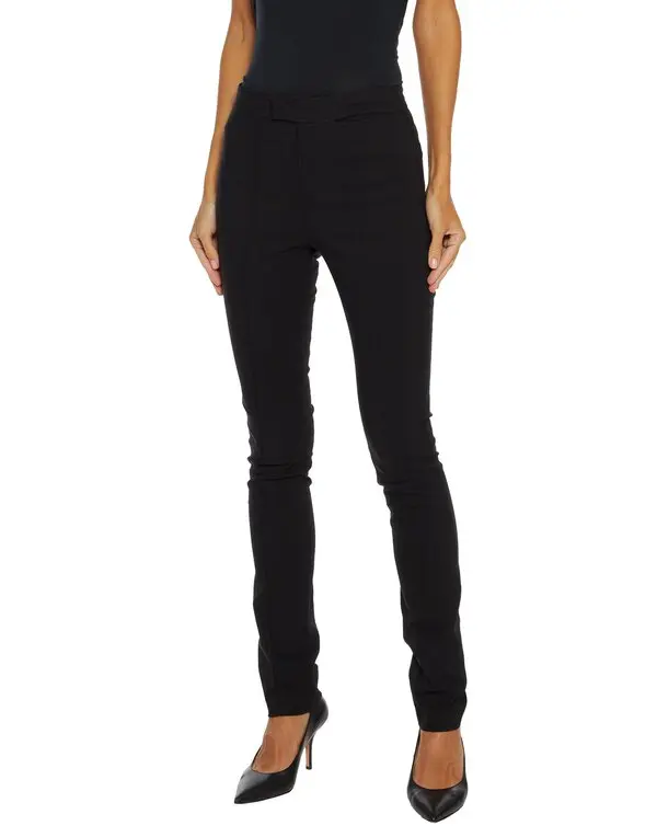 Isabel Marant High Waisted Slim Fit Pants - Black