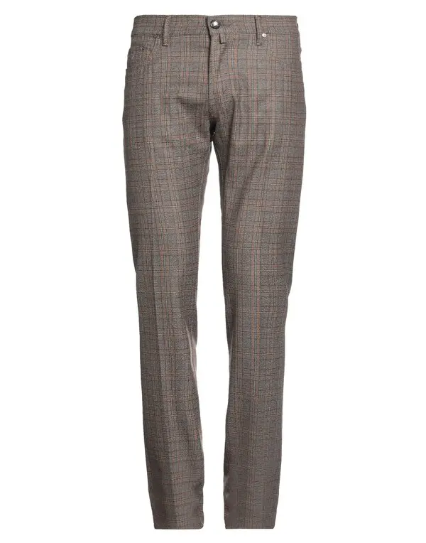 JACOB COHЁN Glen Plaid Virgin Wool, Polyamide, Polyester, And Cotton Pants
