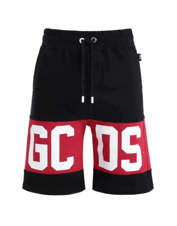 Gcds Cotton Shorts - Black