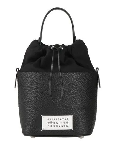 MAISON MARGIELA Handbag In Cow Leather - Black