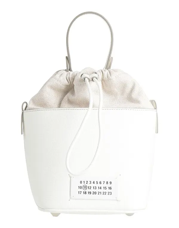 MAISON MARGIELA Bucket Bag - White