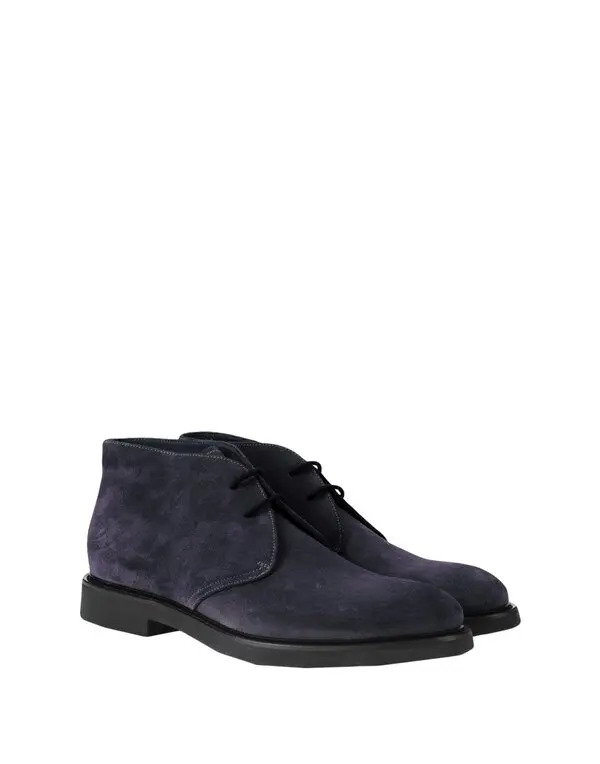 DOUCAL'S Ankle Boots In Calfskin - Blue