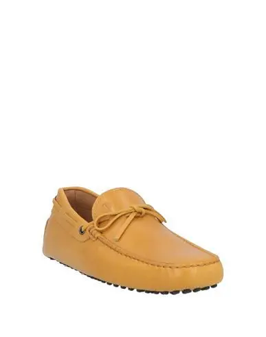 TOD'S Soft Leather Loafers - Yellow