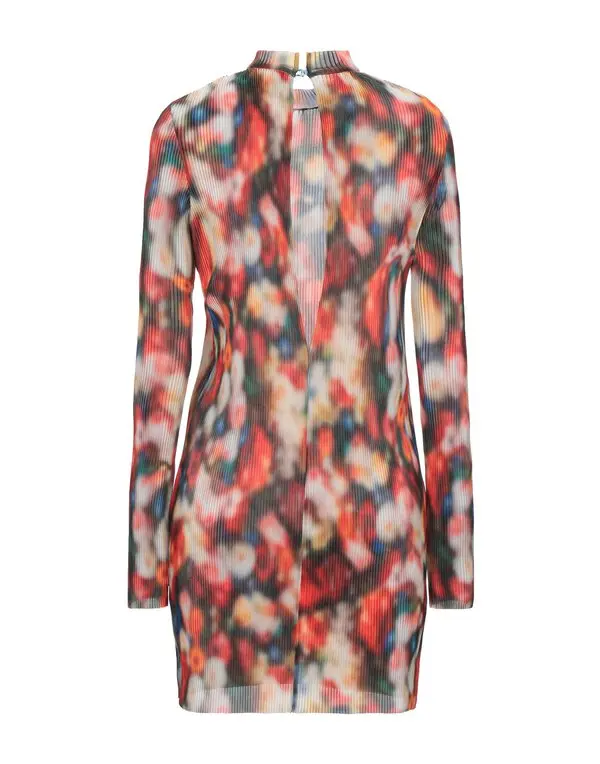 FRANKIE MORELLO Floral-print Mini Dress - Red