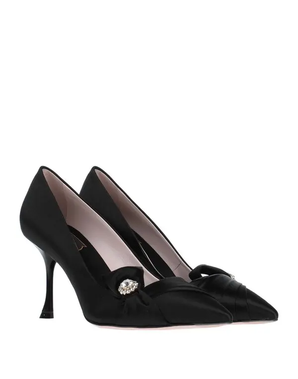 ROGER VIVIER Pumps With Bow Detailing - Black