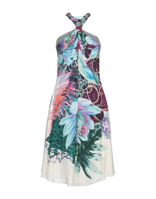 Roberto Cavalli Flared Midi Dress