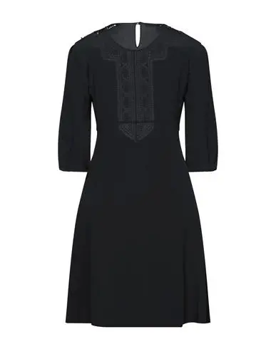 Alberta Ferretti Mini Flared Dress - Black
