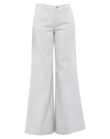 JACOB COHЁN Wide-leg Gabardine Trousers - Grey