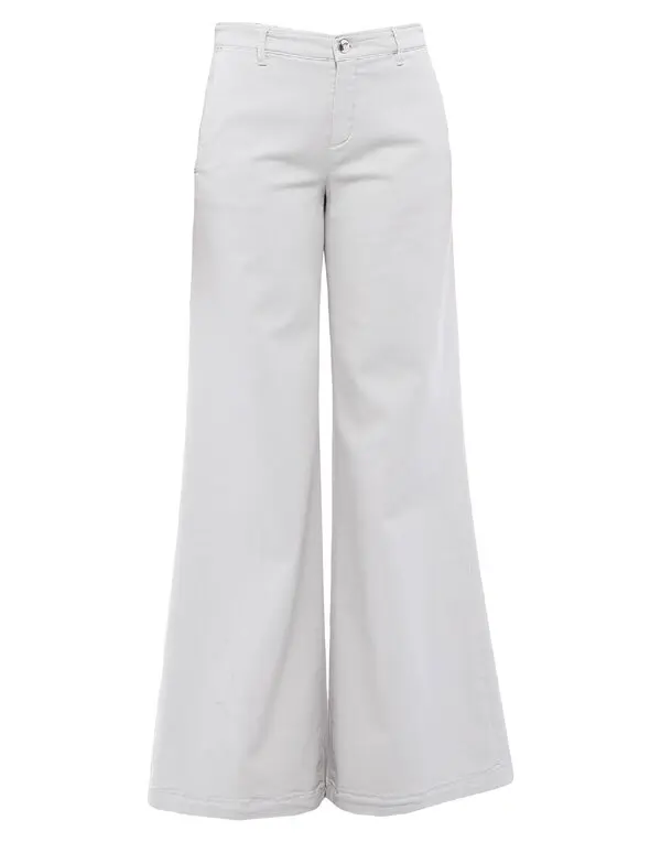 JACOB COHЁN Wide-leg Gabardine Trousers - Grey