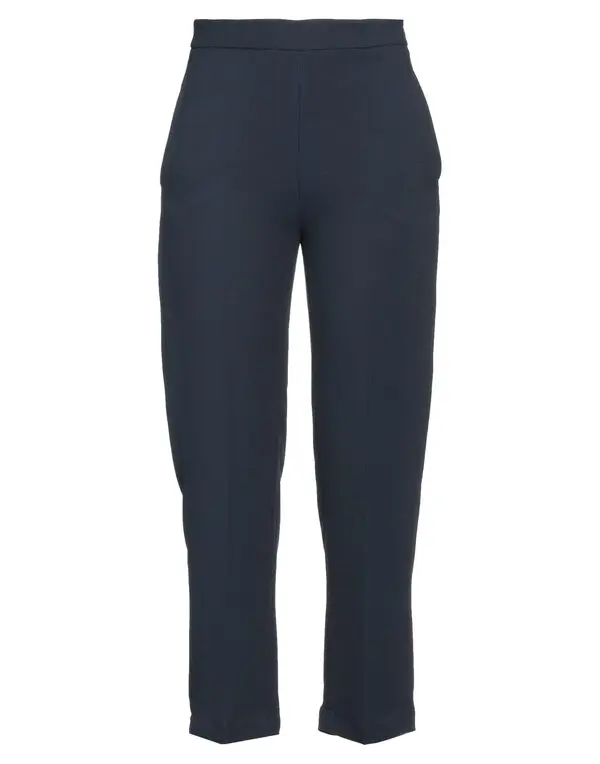 Erika Cavallini Tapered Crepe Pants - Midnight Blue