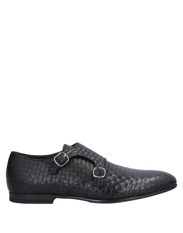 DOUCAL'S Calfskin Loafers - Black