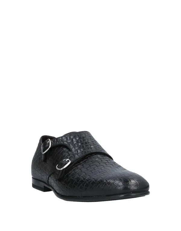 DOUCAL'S Calfskin Loafers - Black