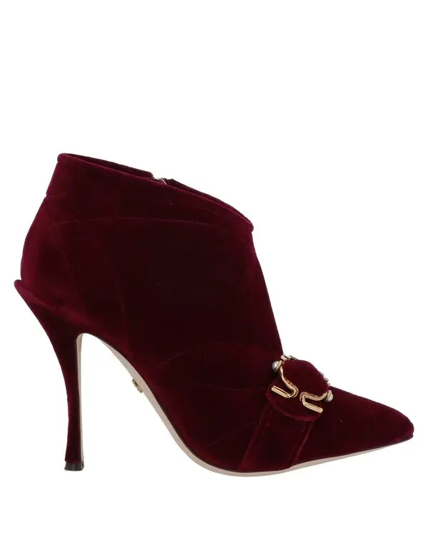 Dolce & Gabbana Ankle Boots - Red