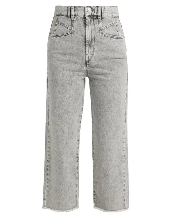 Isabel Marant Étoile Cotton Jeans - Light Grey