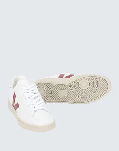 VEJA V-12 Leather Sneakers - White
