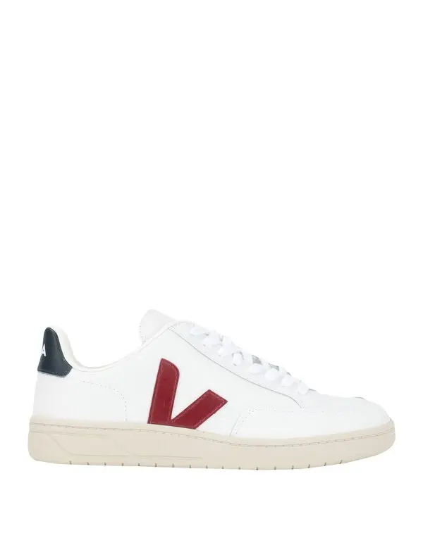 VEJA V-12 Leather Sneakers - White