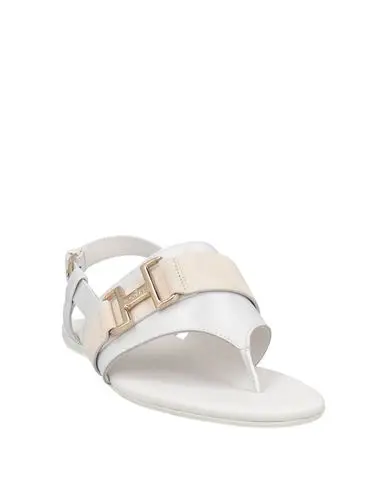 Hogan Thong Sandal - White