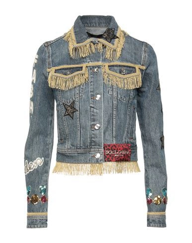 Dolce & Gabbana Denim Outerwear Size Cotton, Polyester, Glass