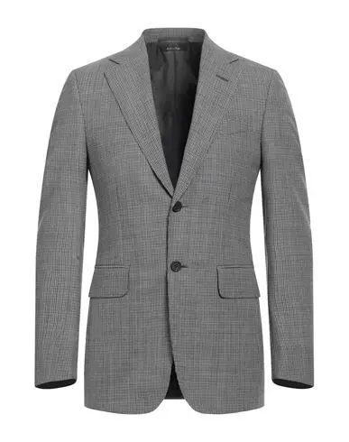 Dunhill Wool Houndstooth Blazer - Light Grey